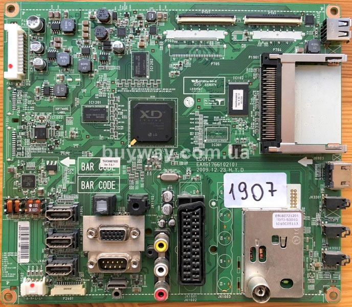 EAX61766102(0), LD01D, EBR70979513, EBL60721201, TDTJ-S001D, 32LE3300